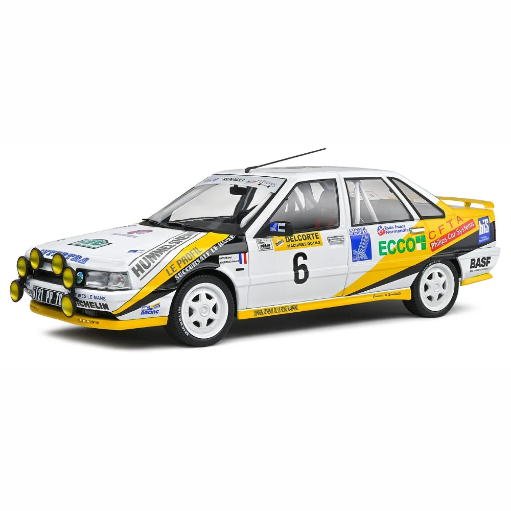 1:18 Renault 1990 21 Turbo Rally Car #6 Diecast Model Car | Classic ...