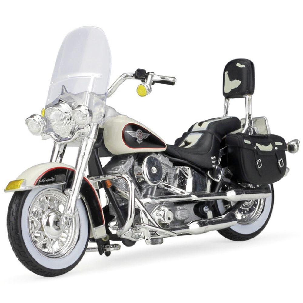 1:18 Scale Harley-Davidson 1993 FLSTN Heritage Softail Motorcycle Model ...