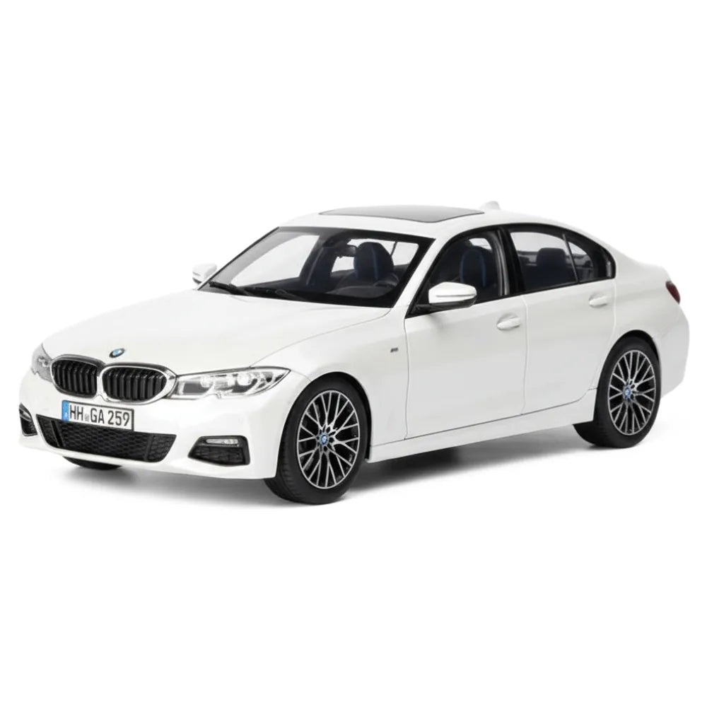 Norev 1:18 BMW 2019 G20 330i M Sport White Diecast Full Opening model ...
