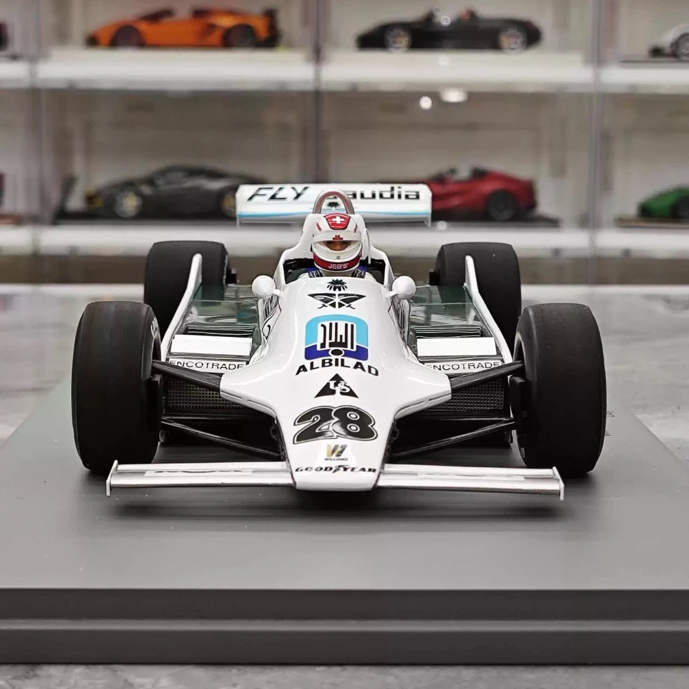 Spark 1:18 Williams 1979 FW07 #28 British GP Model Car | STK Model Car