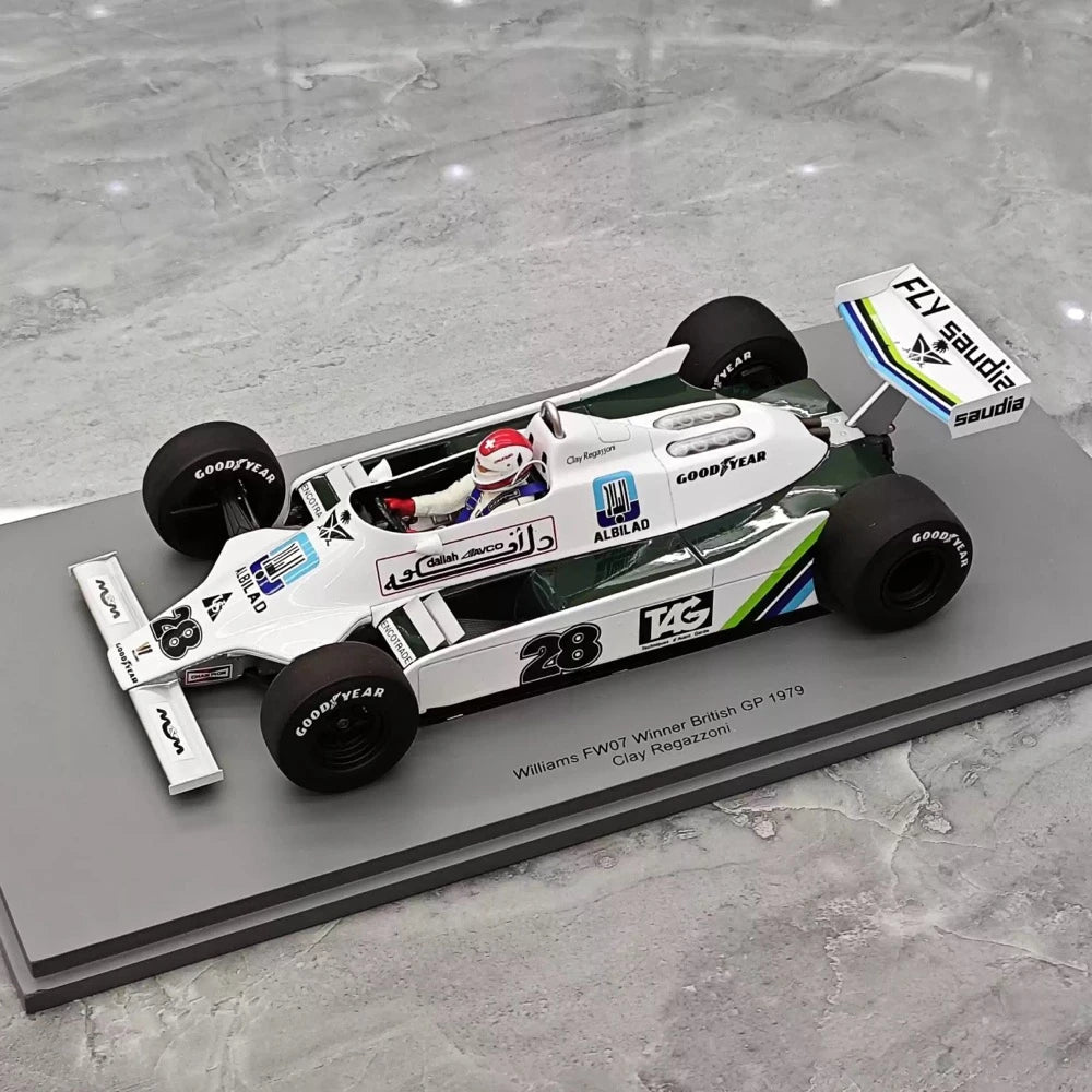 Spark 1:18 Williams 1979 FW07 #28 British GP Model Car | STK Model Car