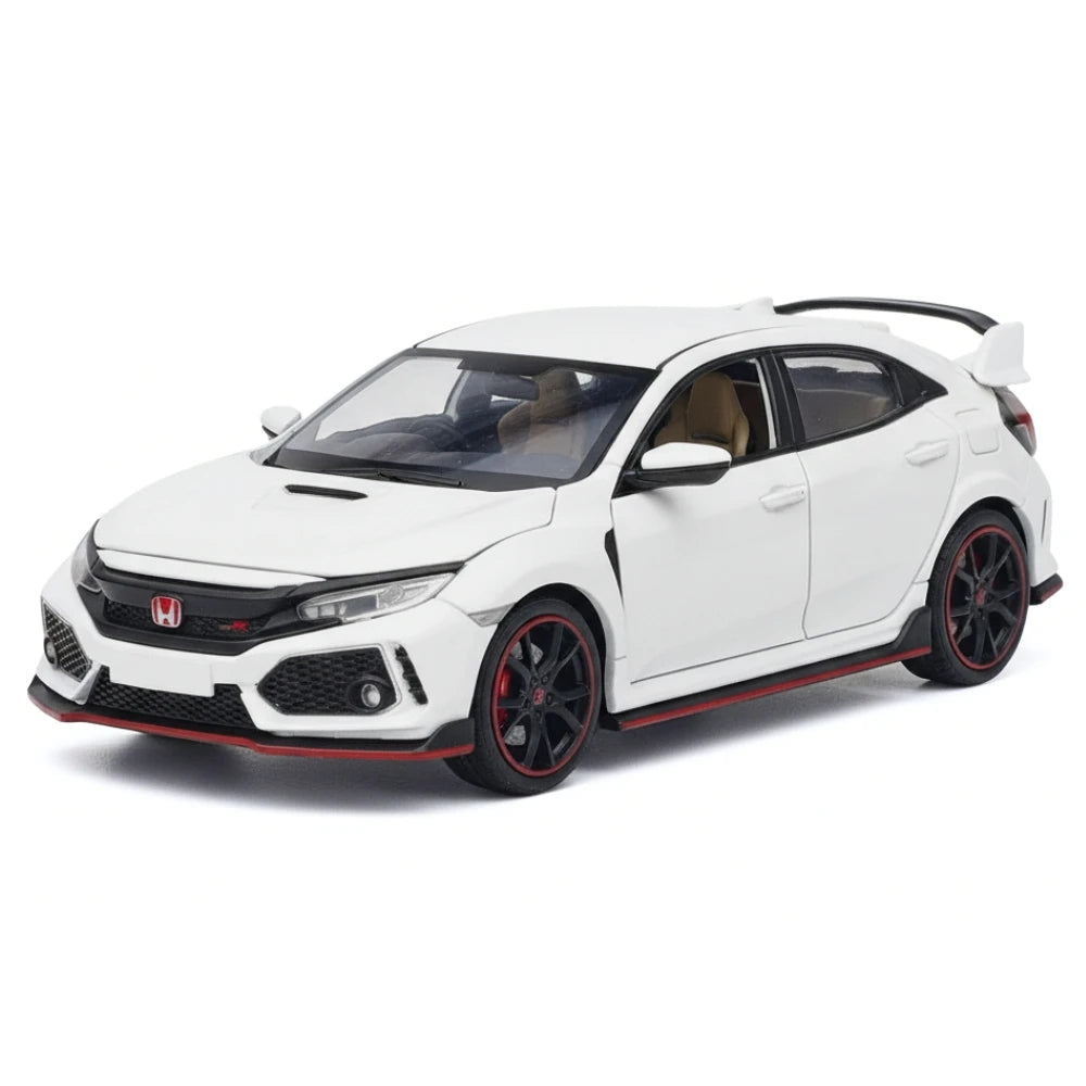 Toy Car 1:32 Honda 2016 Civic Type R blanco coche en miniatura – STK ...