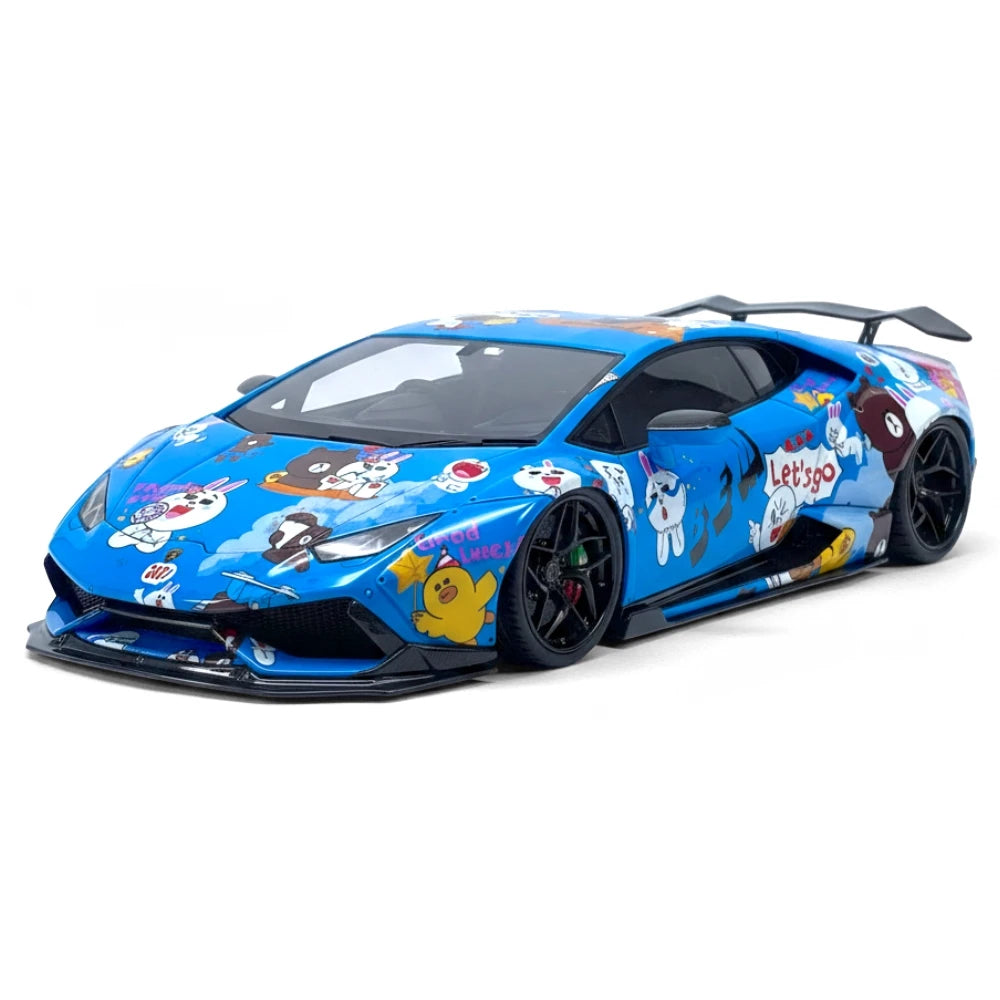 Davis Giovanni 1:18 Lamborghini 2015 Huracan Liberty Walk Line Resin ...